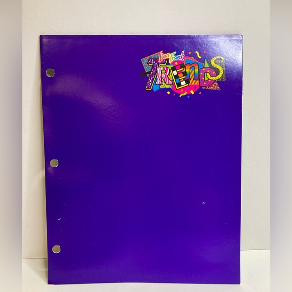 Lisa Frank | Office | Vintage 9s Lisa Frank Trends Folder Rainbow ...